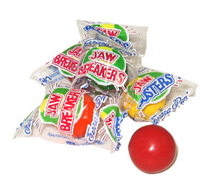 JAWBUSTERS (WRAPPED) - ASSORTED FLAVOR JAWBREAKERS BULK